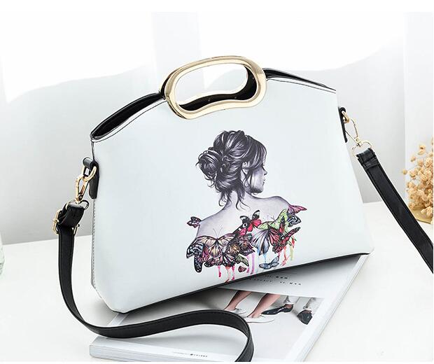 Design Fashion Women Small Shoulder Bag Messenger Handbag - White on Luulla