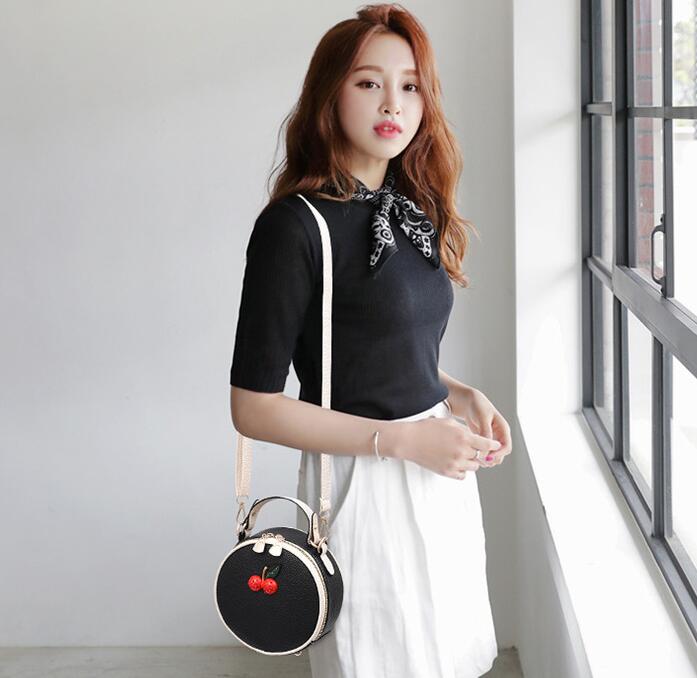 Fashion Cute Women One Shoulder Bag - Black on Luulla