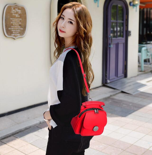 Cute Backpack Small Bag School Mini Girls Women Leather Shoulder Bag ...