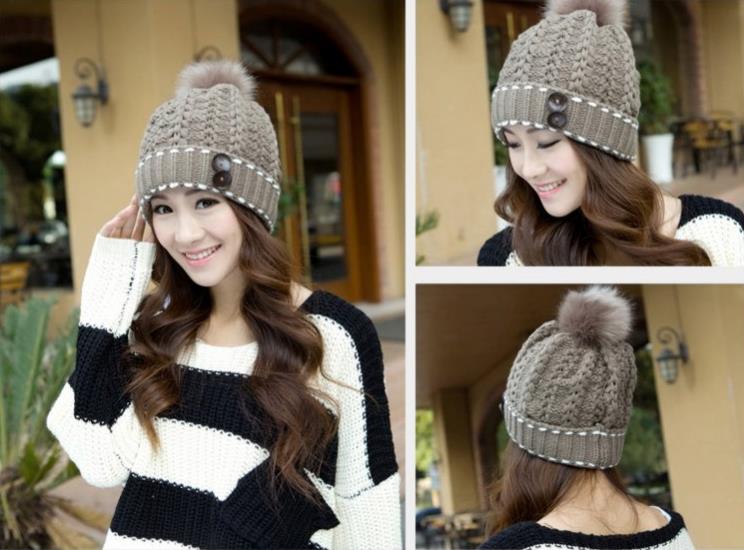 Nice Special Design Winter Women's Knitted Hat Knitted Cap on Luulla
