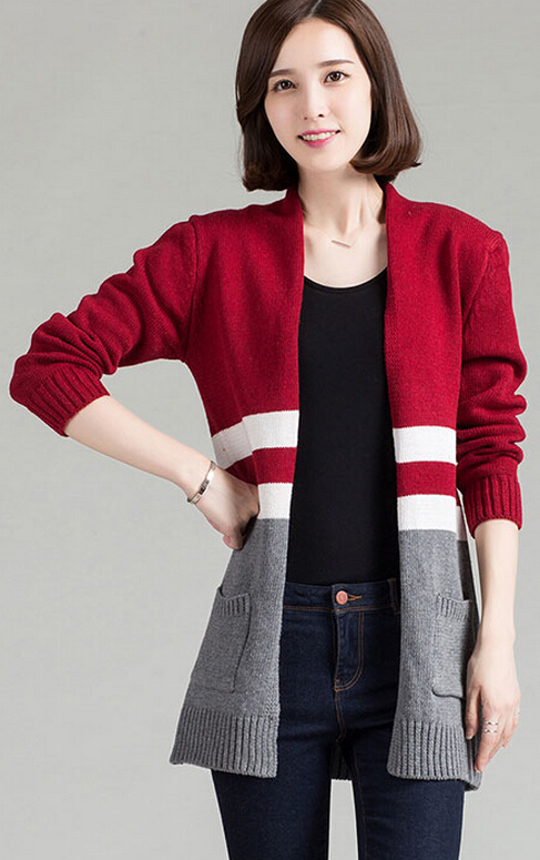 Winter Spring Cardigans Women Fashion Long Cardigan Sweaters For Ladies ...