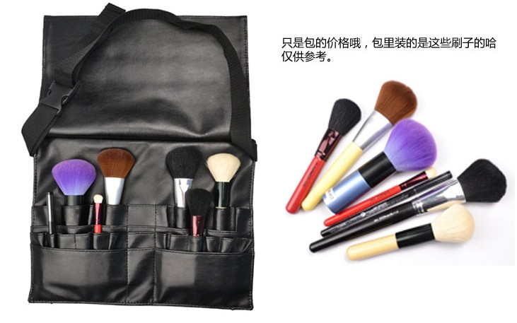 !!professional Make Up Brushes Belt Tool Pocket Bag With 21 Slots For ...