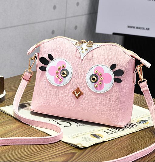 Women's Cute Mini Shoulder Bag - Pink on Luulla