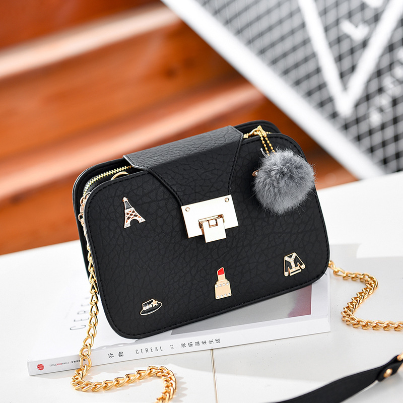 Cute Women Crossbody Mini Shoulder Bag Girls Chain Messenger Bag Ladies ...