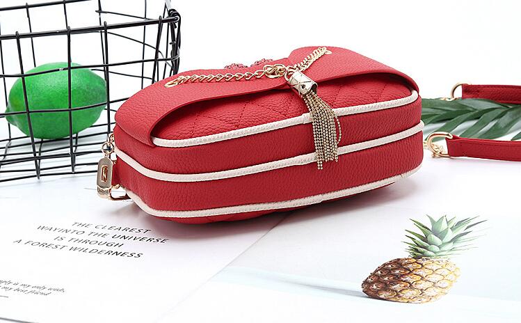 Cute Cherry Pu Leather Mini Shoulder Bag - Red on Luulla