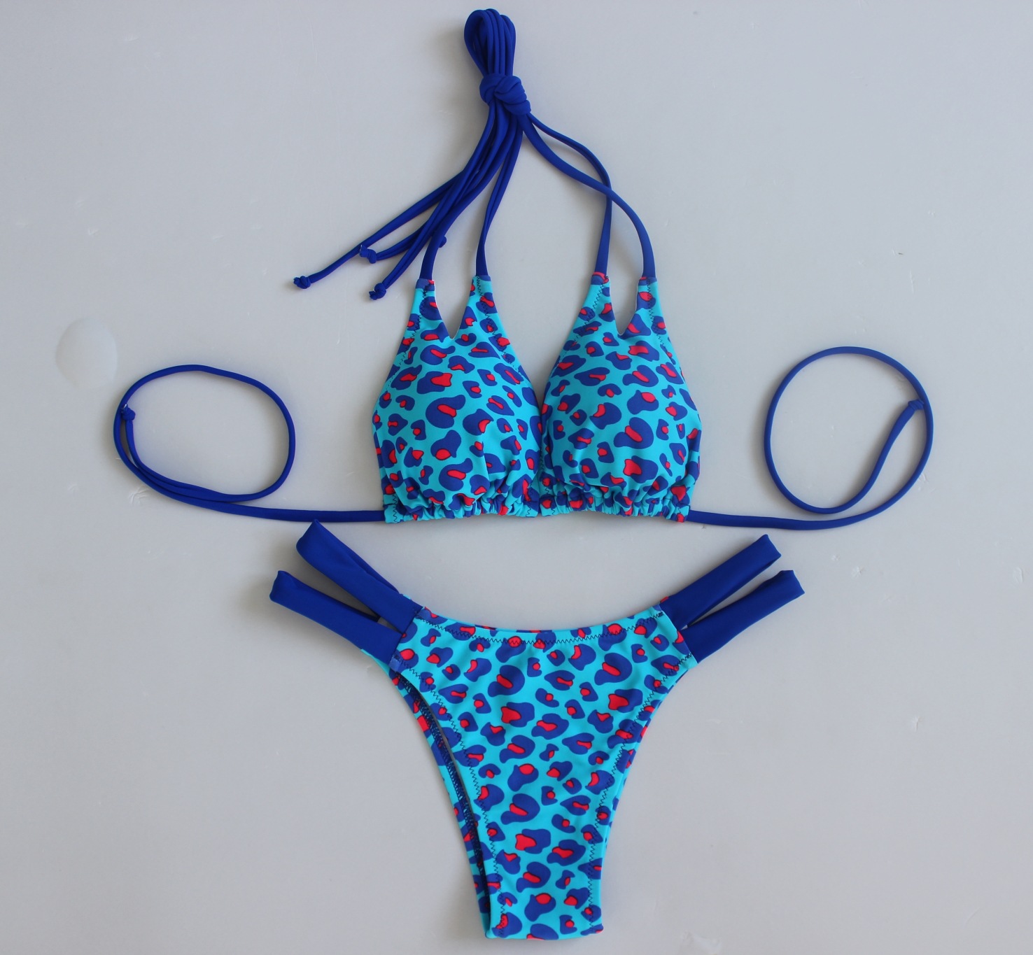 Sexy Summer Swimsuit Swimwear Bikini Blue On Luulla