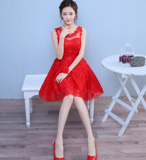 Sweet Gauze Bridesmaid Party Dress on Luulla